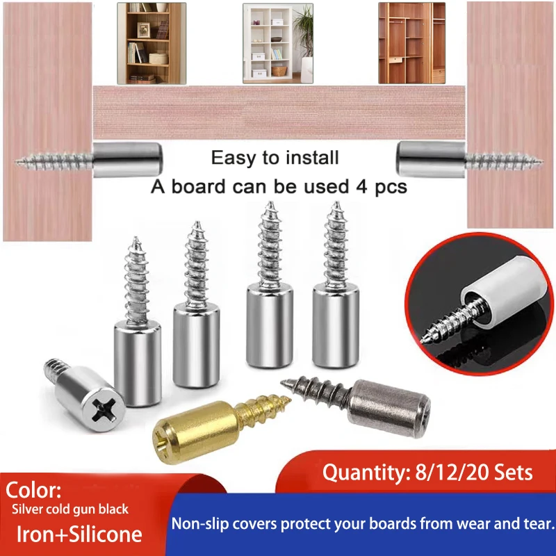 8/20Set Cross Self-tapping Screw with Rubber Sleeve Laminate Support ...