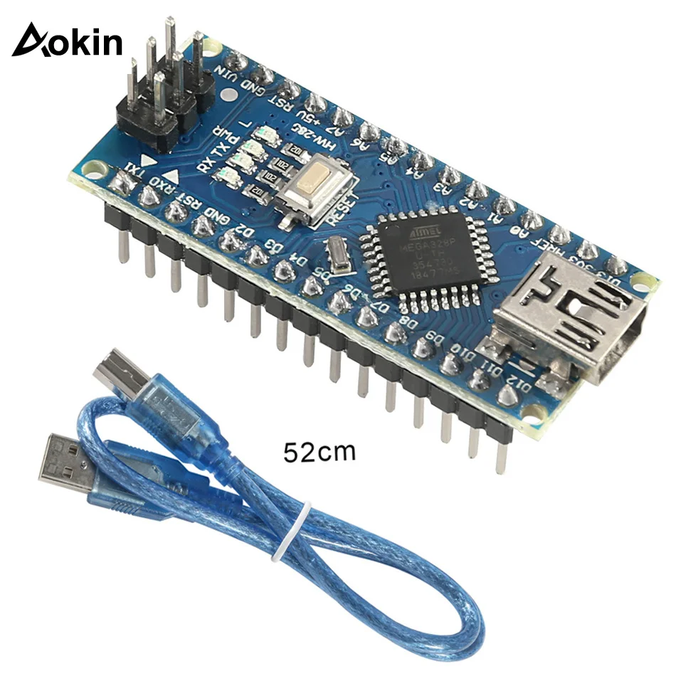 Mini-USB-CH340-Nano-3-0-ATmega328P-Controller-Board-Compatible-for ...