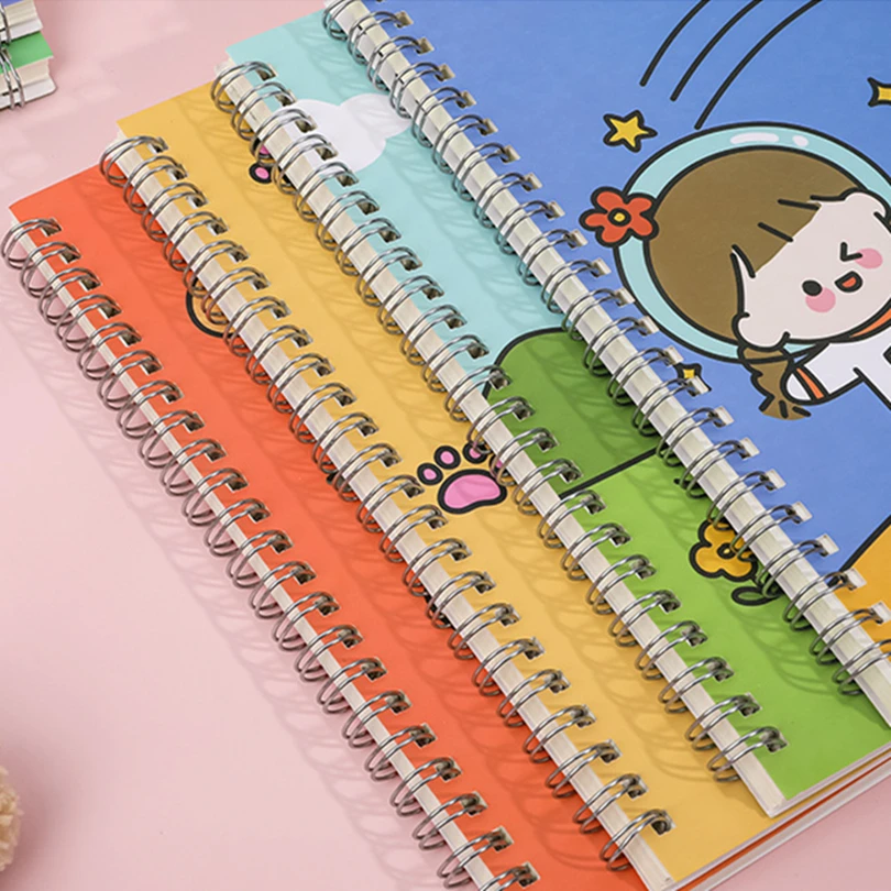 Spiral Notebook Cartoon