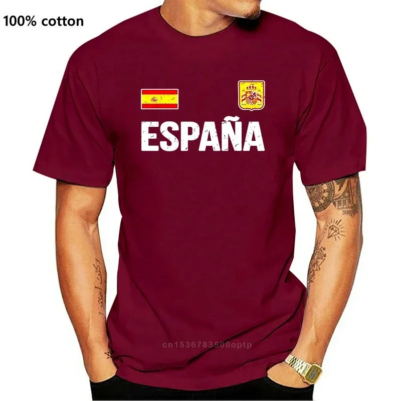 2024-new-summer-cool-tee-shirt-Spain-T-shirt-Spanish-soccers-Jersey ...