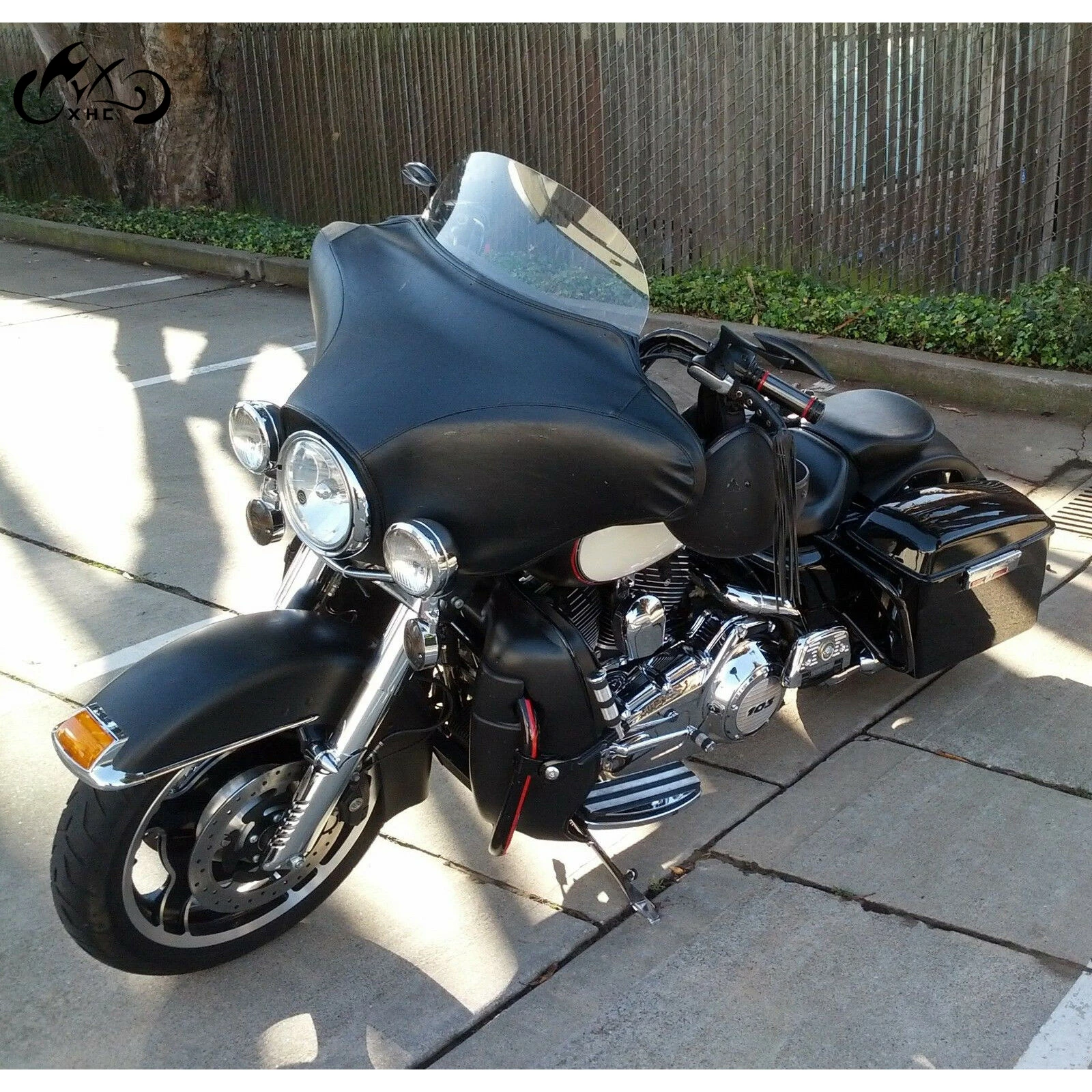 Black Paint 6x9 Batwing Fairing Kawasaki Vulcan 1500, 45% OFF
