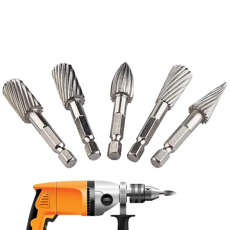 5pcs-Die-Grinder-Bits-Die-Grinder-Bits-Set-1-4-Shank-Rotary-Rasp-File ...