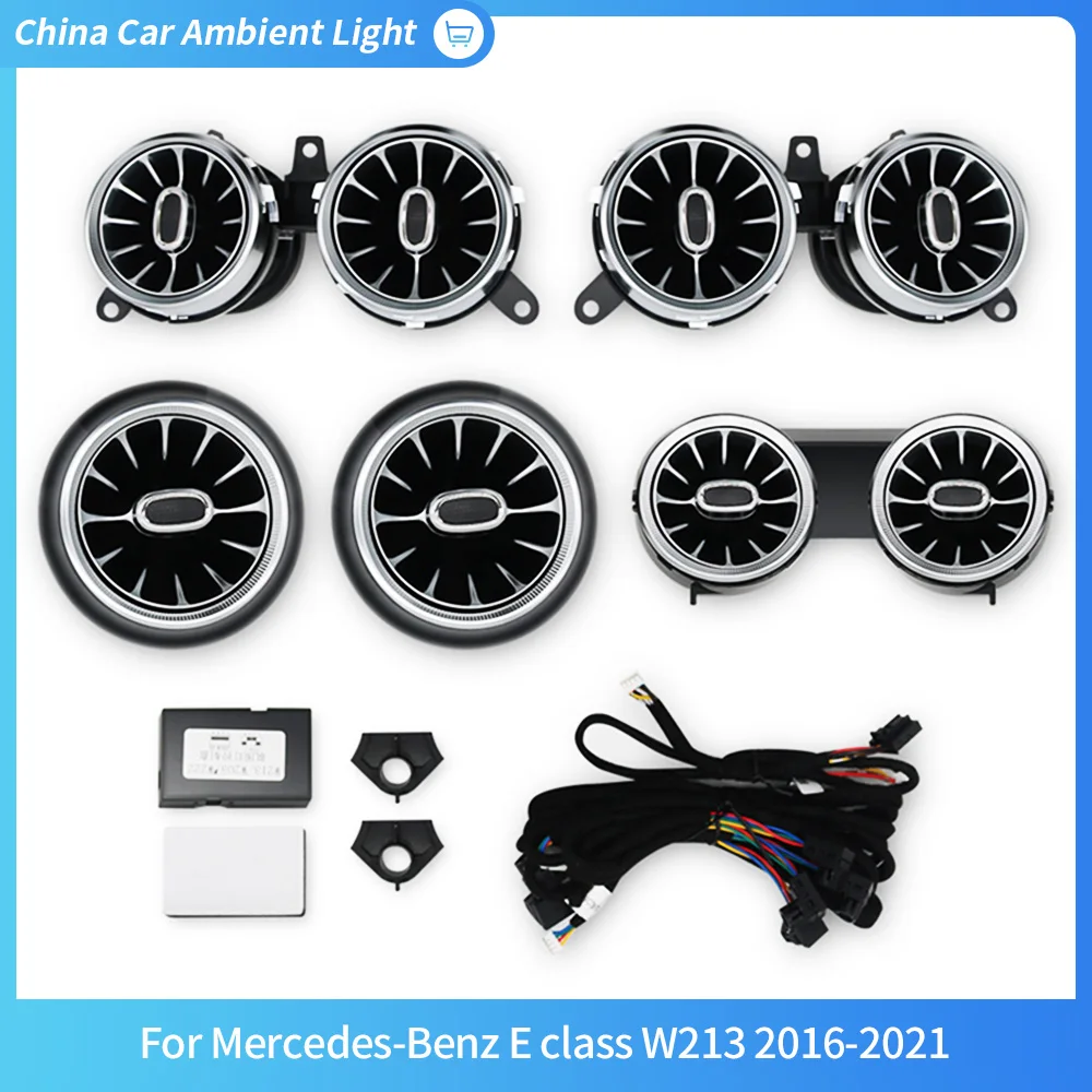 64-Colors-Air-conditioning-light-for-W213-turbine-air-outlet-LED ...