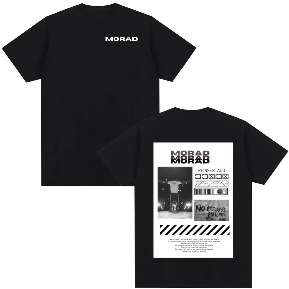 Rapper Morad MDLR Tour Album Merch T Shirt Men Women Casual Cotton T ...