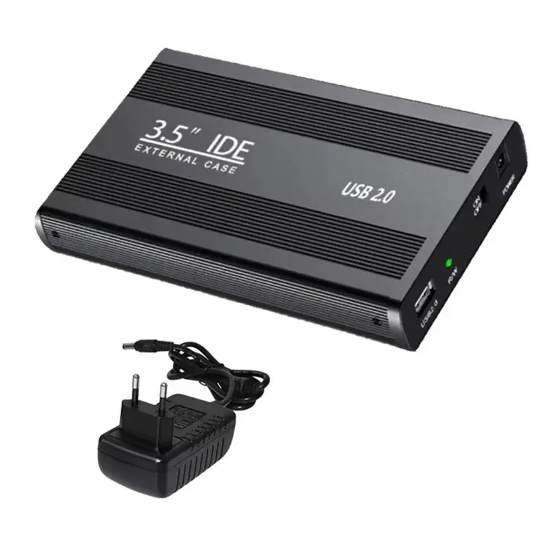 Hard Disk Enclosure IDE 3.5 Inch USB To IDE HD External Hard Drive Box ...