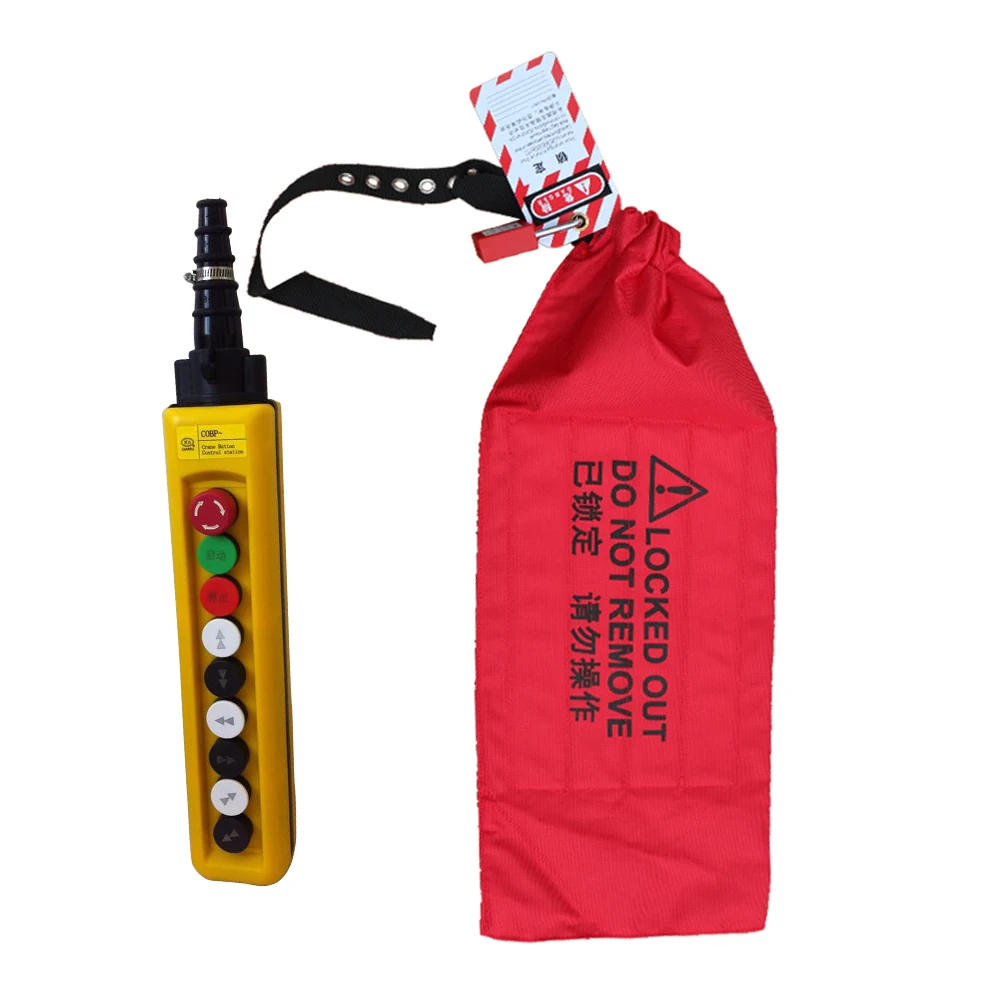 Hoist Control Cover | Electrical Lockout | Isolation Bag | Loto Safety ...