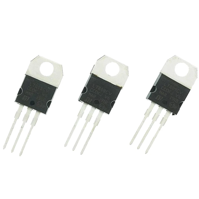 10PCS New and Original L7805 LM7805 MC7805 7805 TO-220 1.5A 5V L7805CV ...