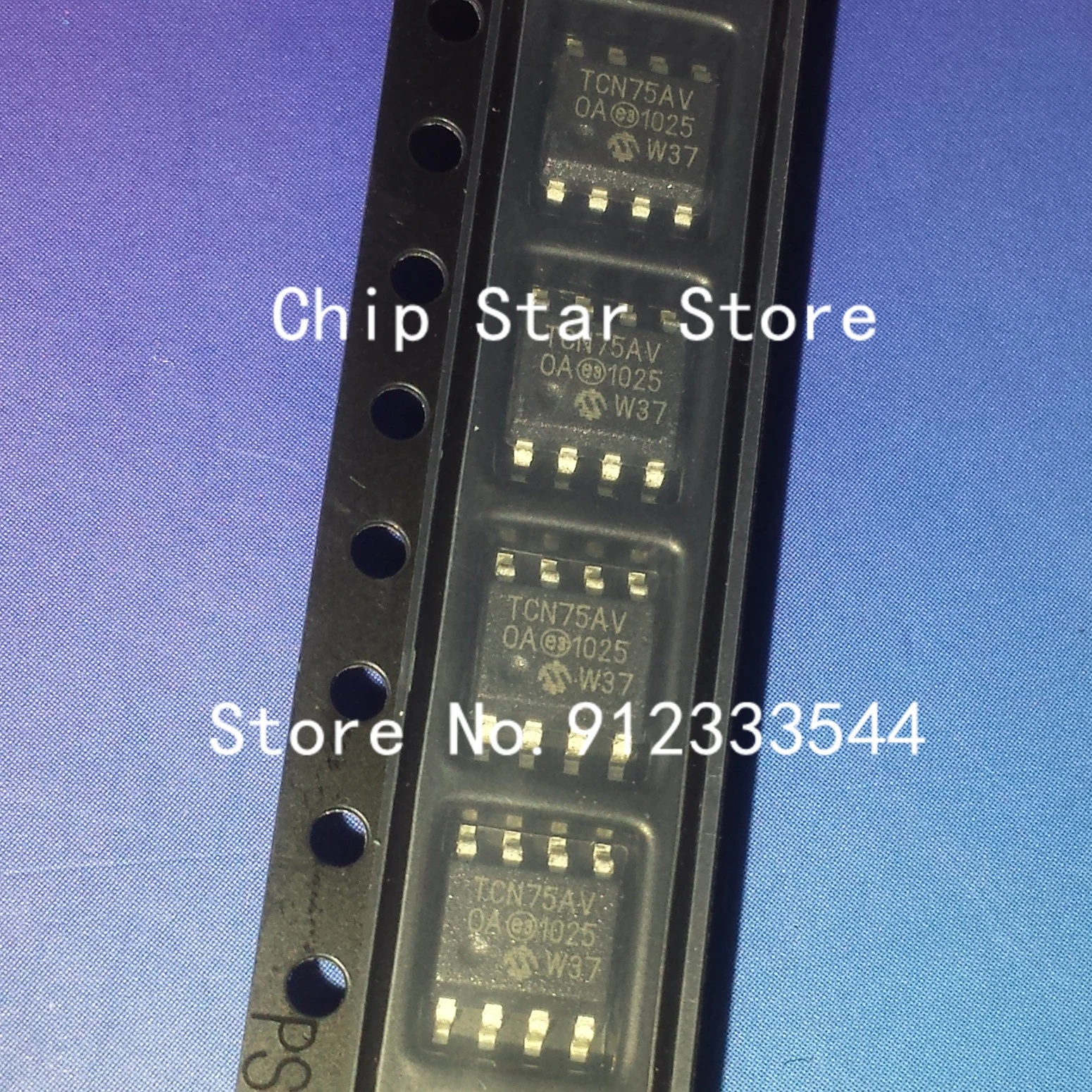 5 100pcs TCN75AVOA713 TCN75AVOA TCN75 Temperature Sensor IC SOIC8 100%New And Original ...