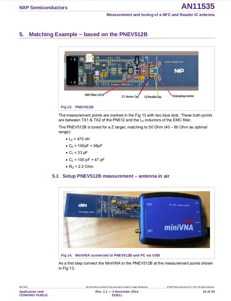 miniVNA VNA PRO 1300 1KHz to 1.3GHz Vector Network Analyzer (Main Un ...