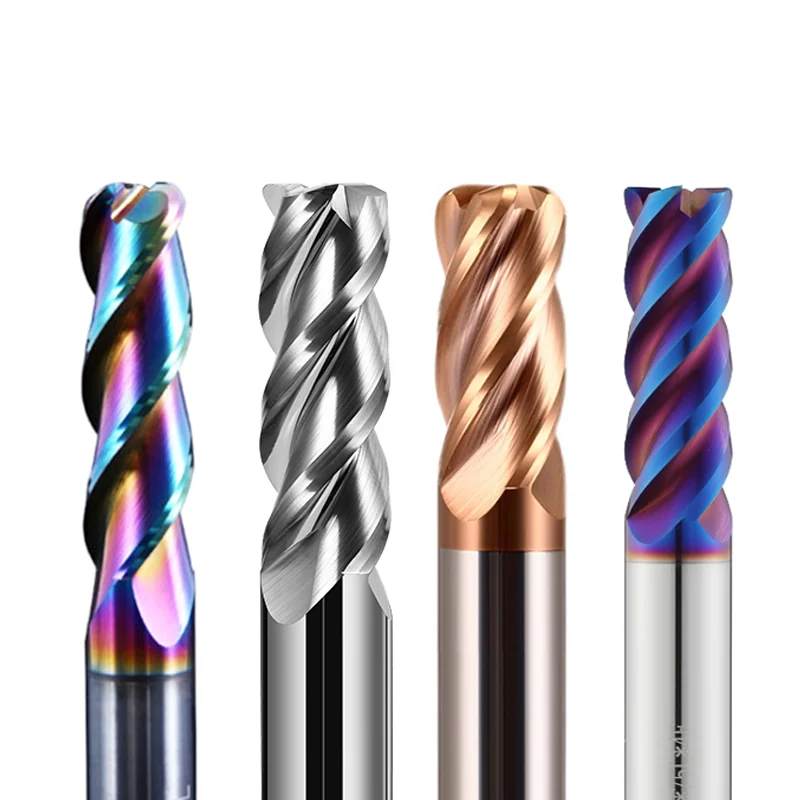 CNC-Corner-Radius-End-Mill-R-Bullnose-3F-4-Flutes-R0-5-R1-R2-1 ...