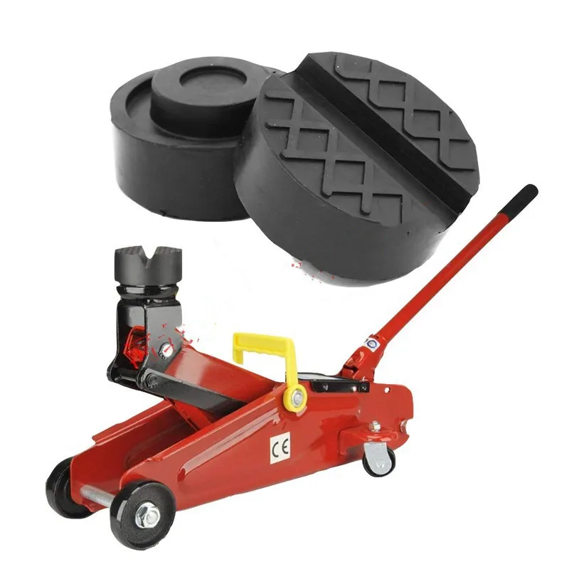 Car-Lift-Jack-Stand-Rubber-Pads-Black-Rubber-Slotted-Floor-Jack-Pad ...