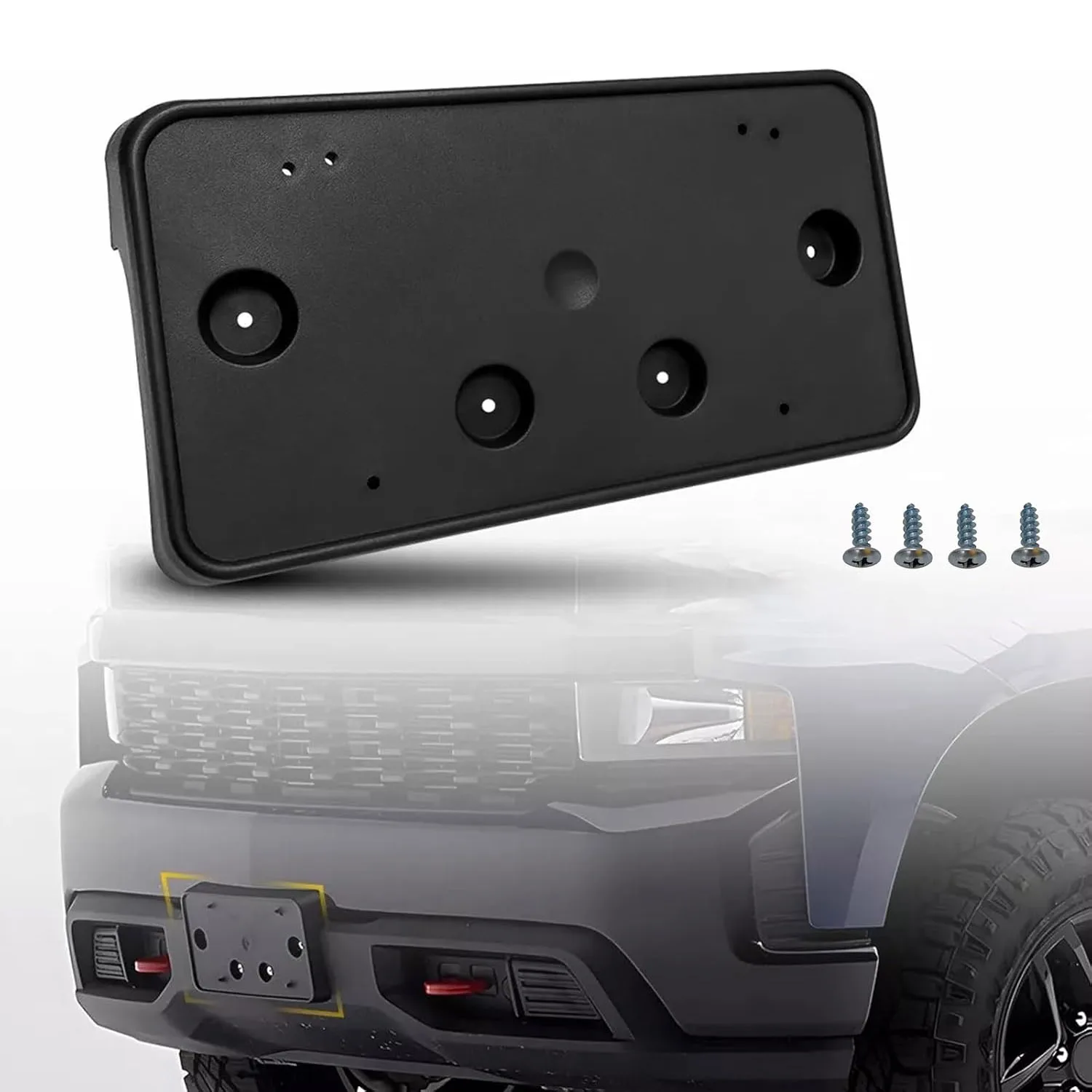 Front License Plate Bracket For Chevy Silverado 1500 2019-2021 ...