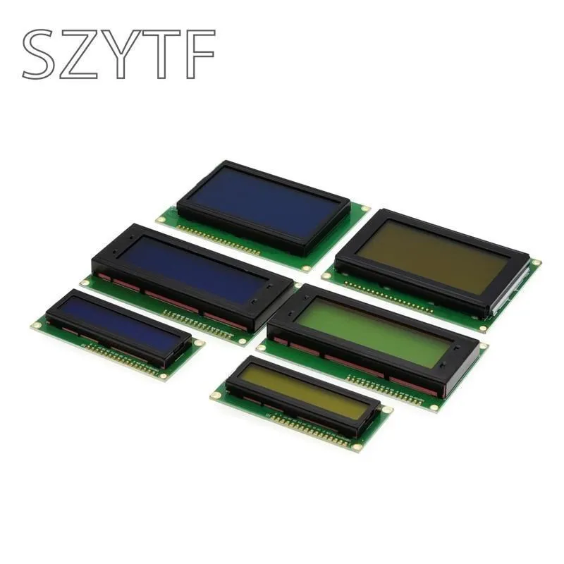 Blue-Yellow-Green-Screen-1602A-2004A-12864B-LCD-5V-LCD-Display-Module ...