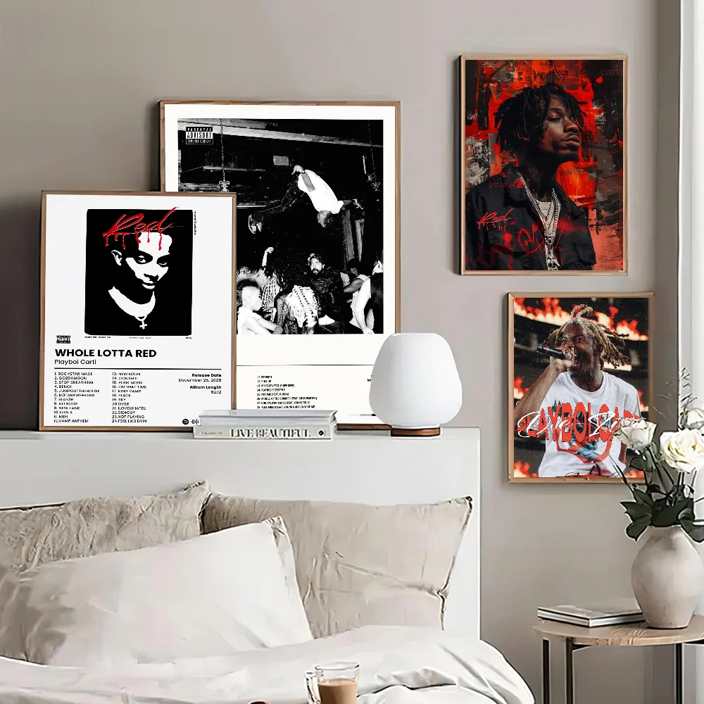 Rapper-Playboi-Carti-Poster-Self-adhesive-Art-Poster-Whitepaper-Prints ...