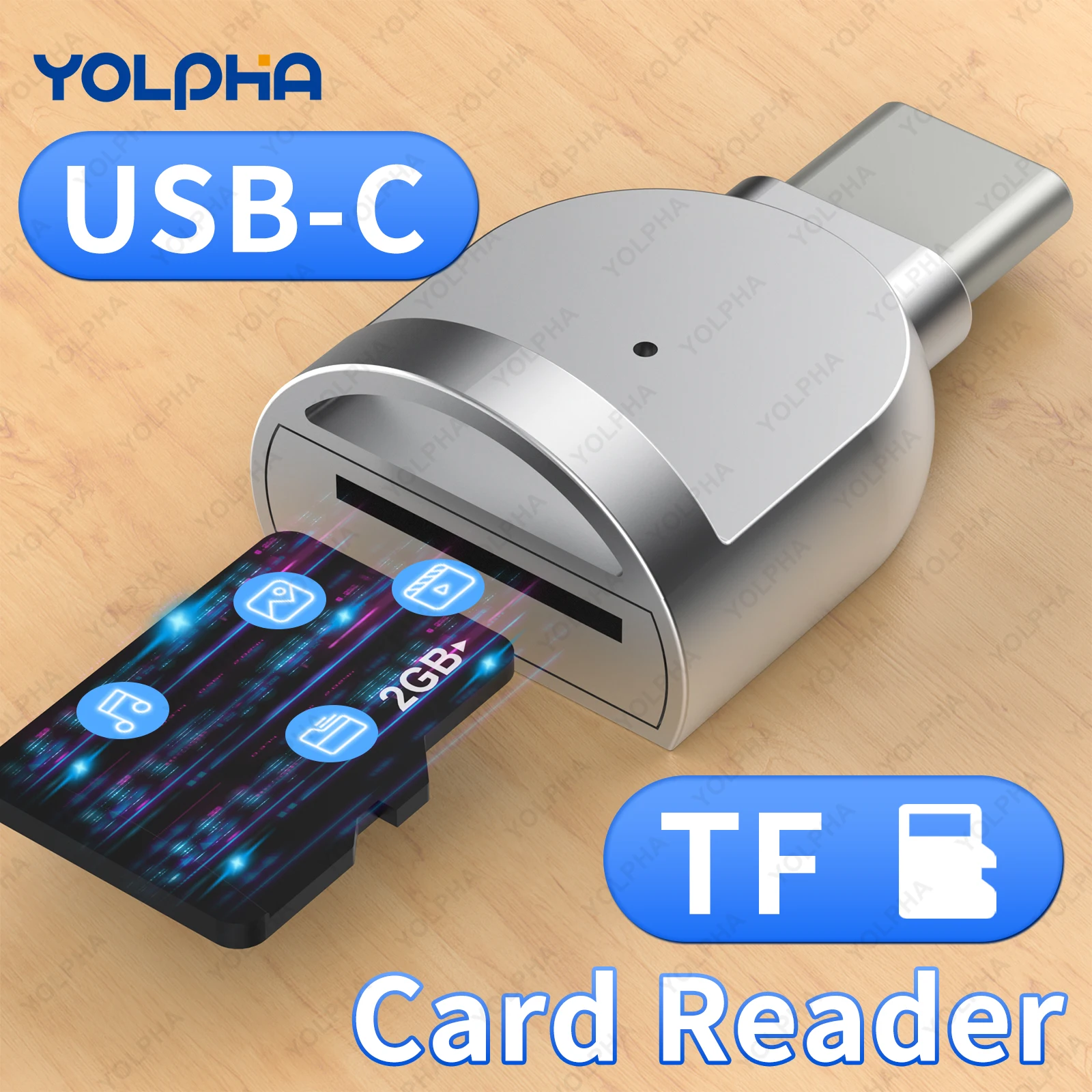 Type-C-To-Micro-SD-TF-Adapter-Cardreader-High-Speed-USB-C-Card-Reader ...