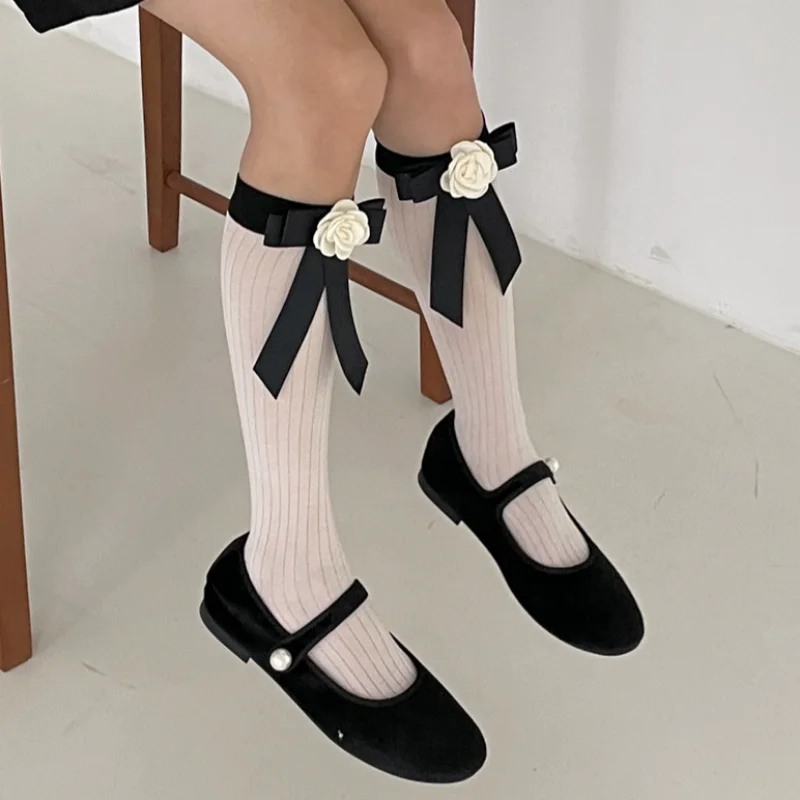 Lolita-JK-Bow-Middle-Tube-Socks-3D-Camellia-Flower-Tie-Socks-Ballet-Summer-Thin-White-Sock.jpg