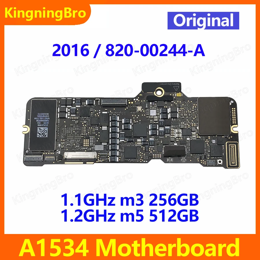 A1534 Motherboard 820-00244-a For Macbook Retina 12" A1534 Logic Board ...