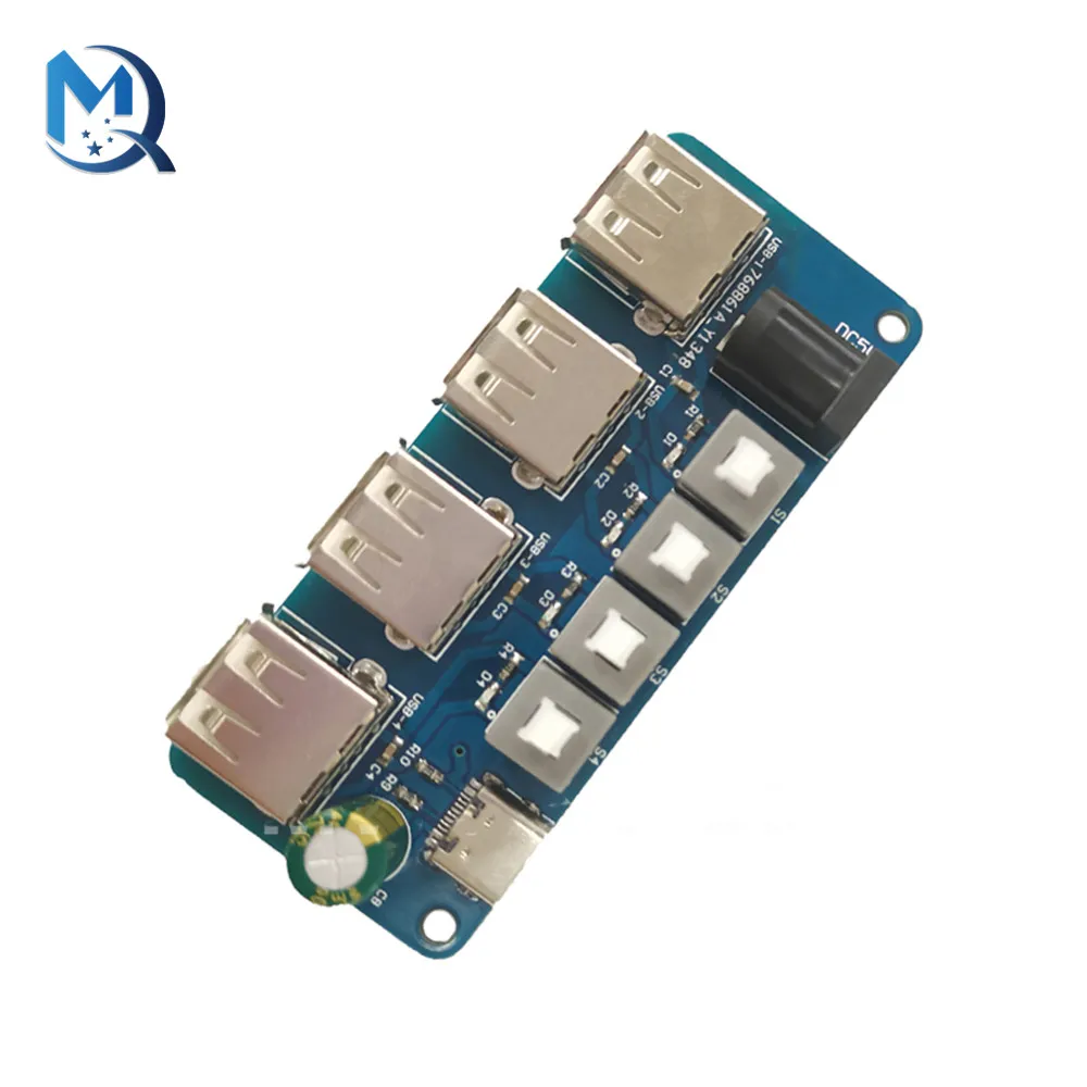Power-expansion-module-Button-control-5V-power-supply-4-way-USB ...