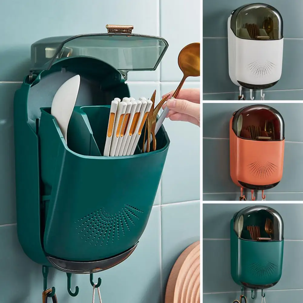 Chopsticks-Holder-Cutlery-Holder-Home-Supply-Wall-Mounted-Fork-Spoon ...