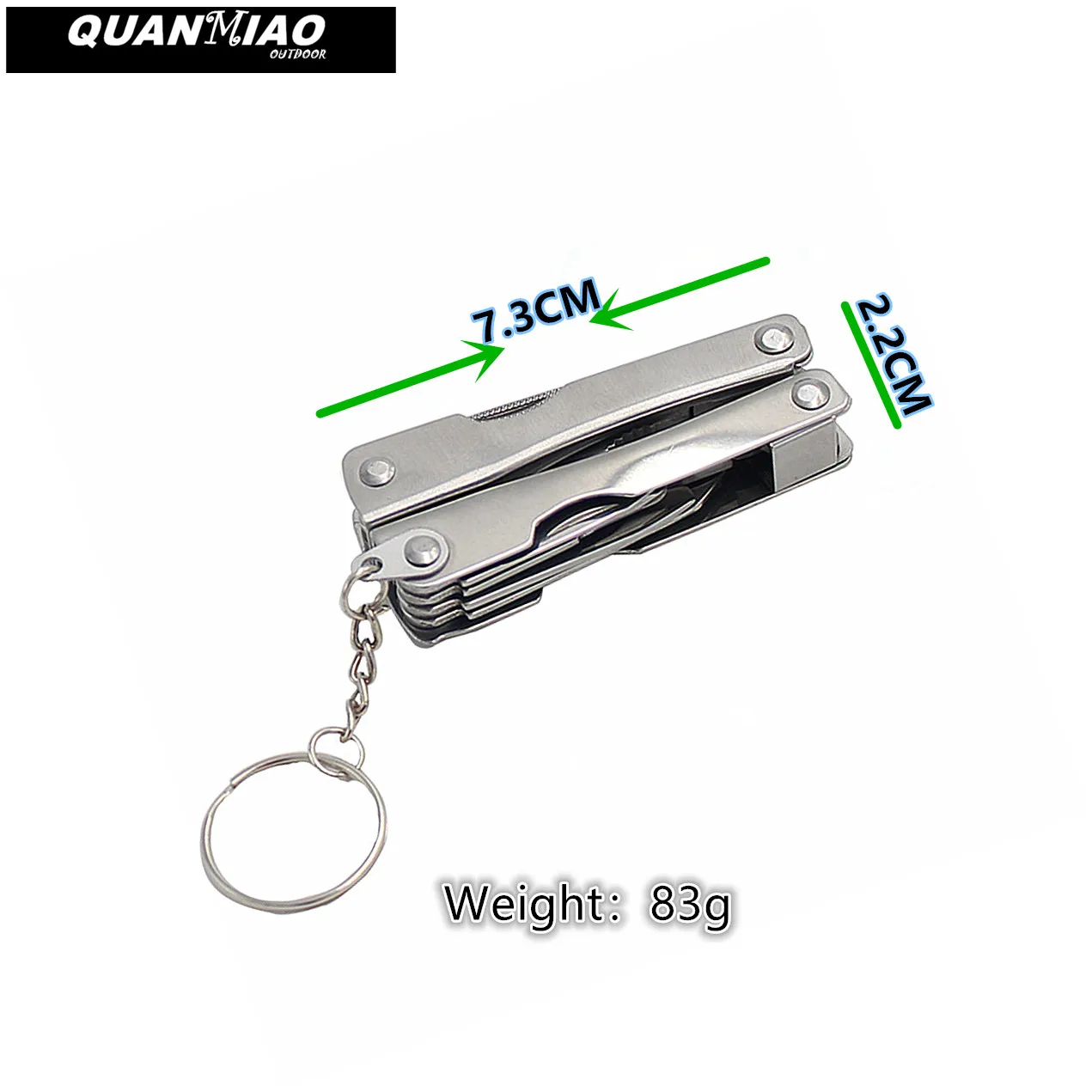 2022-EDC-folding-keychain-pocket-tool-pliers-Mini-multifunctional-knife ...