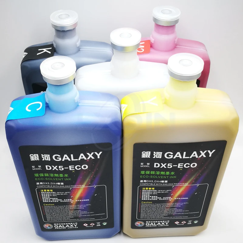 LXQIN dx5 Galaxy eco solvent ink for Epson xp600 dx5 dx7 print head for ...