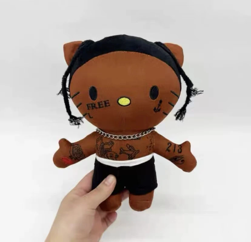 2024 En stock Miniso Hello Kitty Peluche Travis Scott Nicki Minaj ...