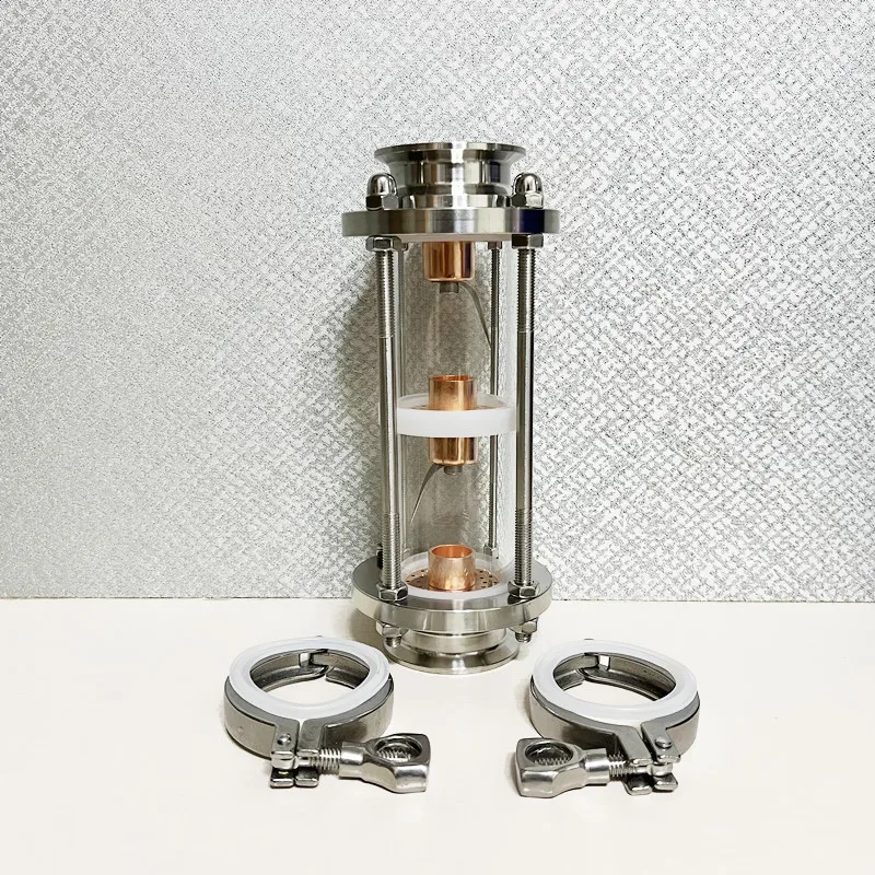 2"(51mm) Flange64mm Distillation Column With Copper Bubble Plate Sets ...