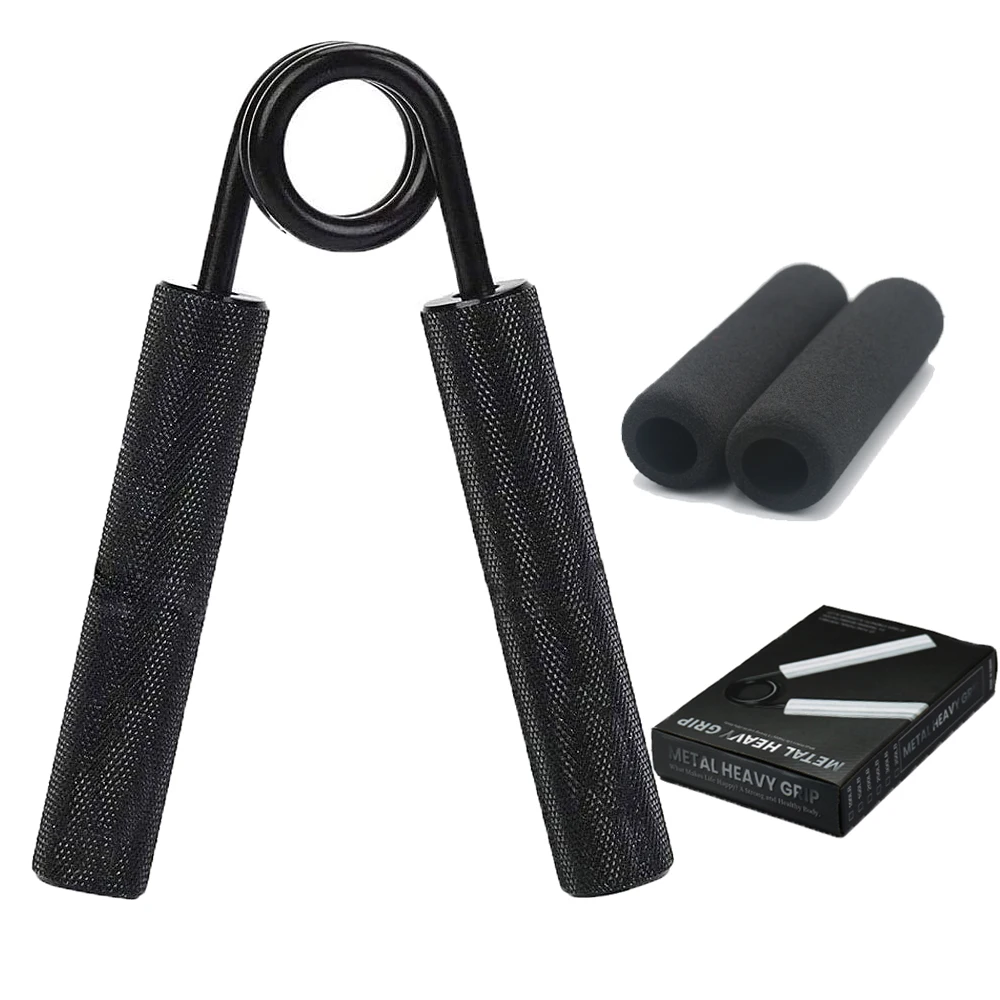 Aluminum Heavy Hand Grips 100lbs-350lbs Carpal Expander Muscle Strength ...