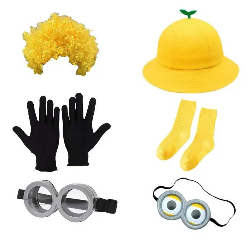 Funny-Decorative-Minions-Cosplay-Little-Yellow-Man-Costume-Children ...
