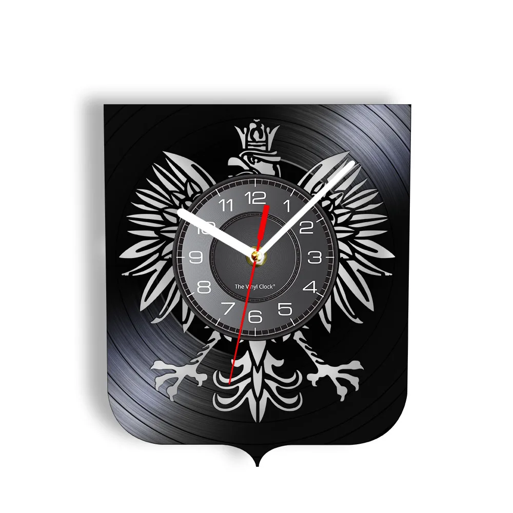 Polish-Coat-of-Arms-Polska-Wall-Clock-Patriotic-Polish-Eagle-Poland ...