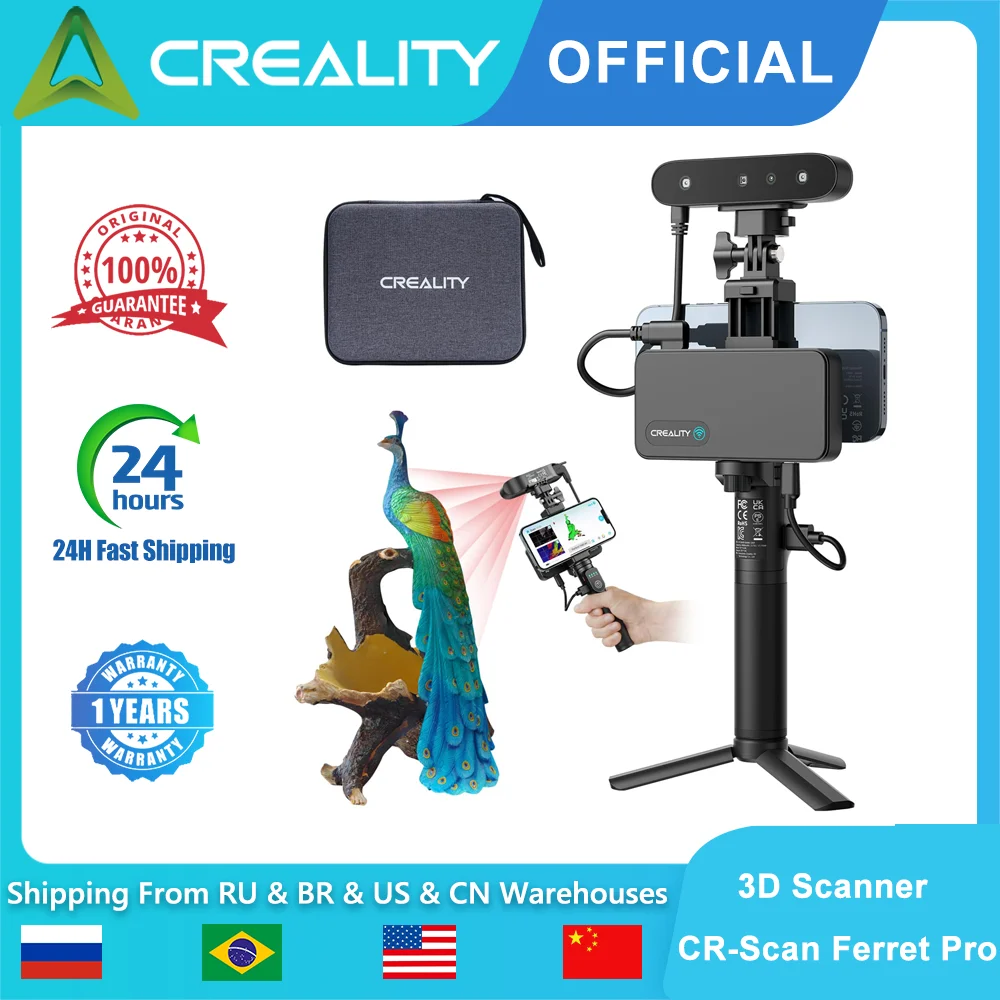 Creality-CR-Scan-Ferret-Pro-WiFi-3D-Scanner-Portable-Handheld-Anti ...