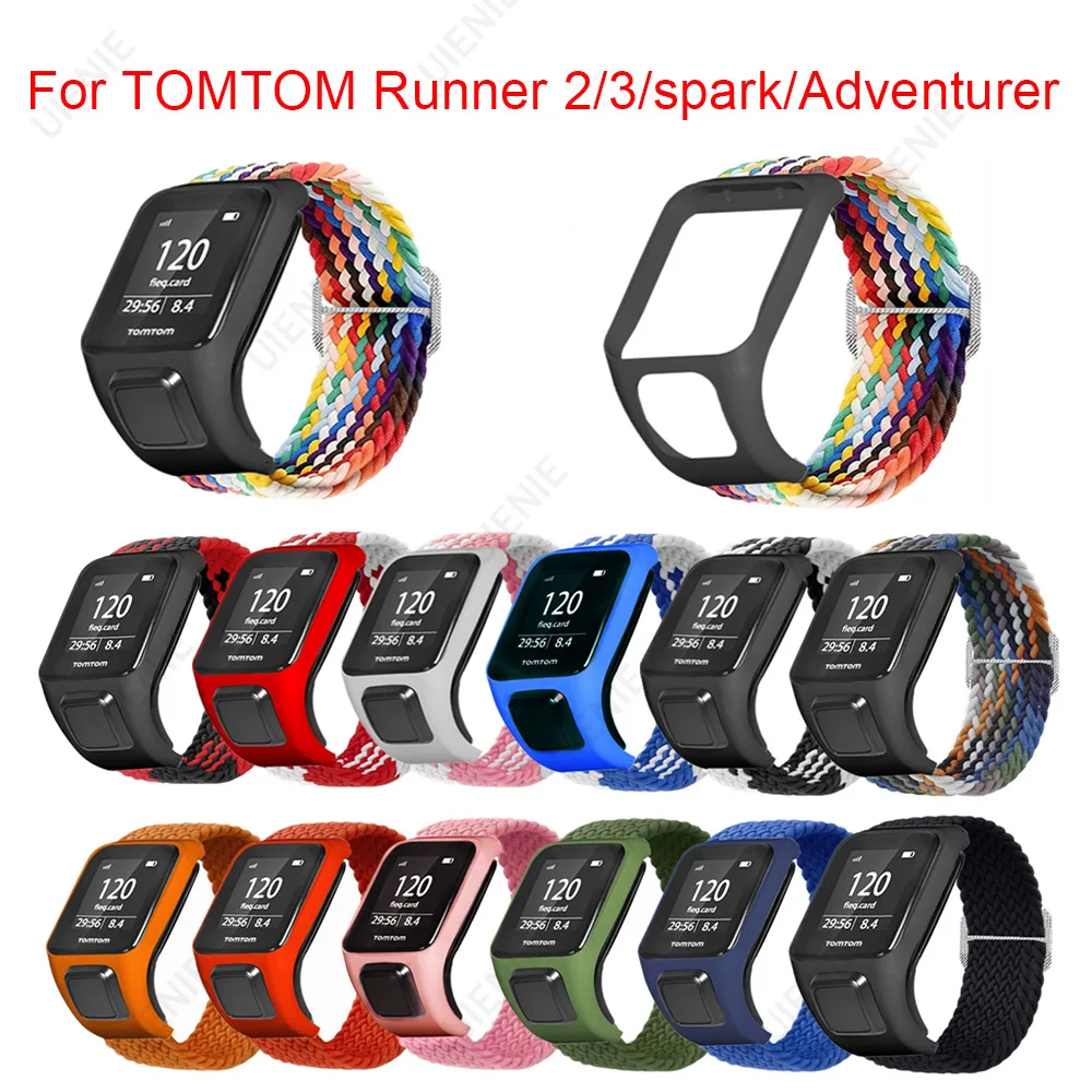 Elastic-Woven-Smart-Watch-Band-Nylon-Strap-Comfortable-Durable ...