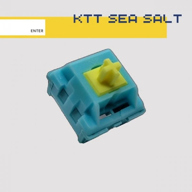 Ktt Sea Salt Switch Mechanical Keyboard Content Linear Blue Color 3 ...