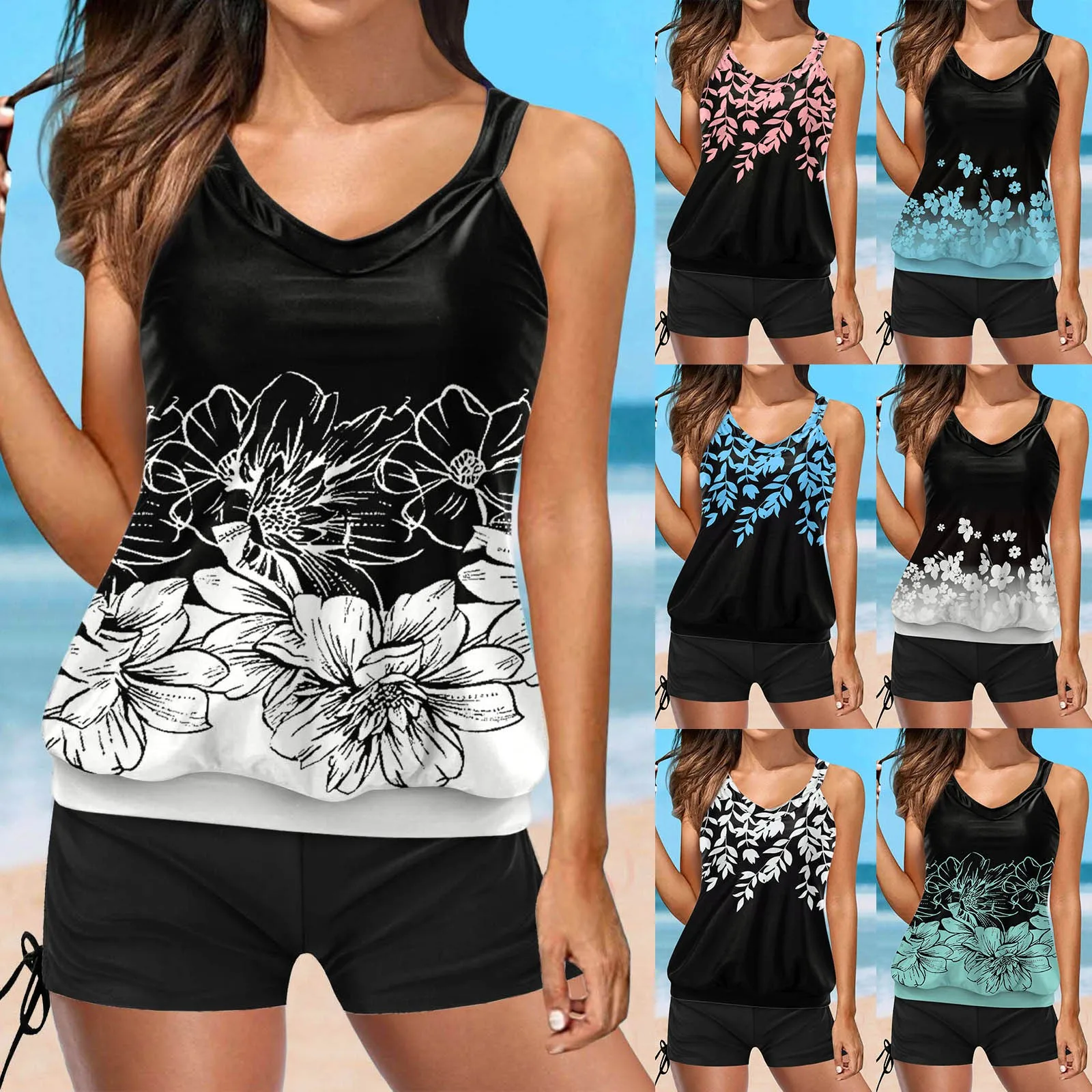 Swimwear-For-Women-2024-Plus-Size-Tankini-Women-S-Swimwear-Set-Women-S ...