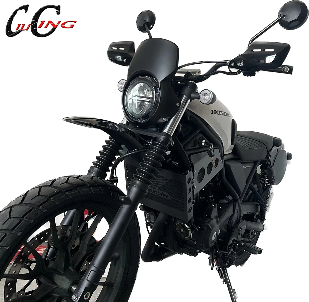 Smoke Headlights CL/SCL 250 300 500 Headlight Fairing Cowl Cover Mask ...