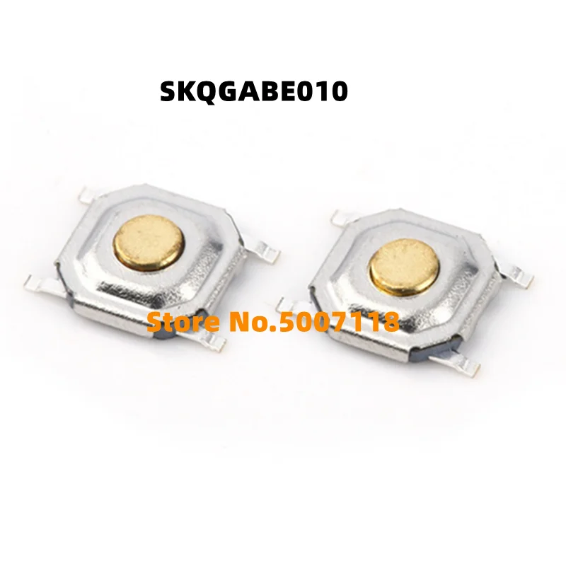 50pcs/lot SKQGABE010 tact switch Key switch 4*4*1.5 5.2*5.2*1.5mm 100% ...