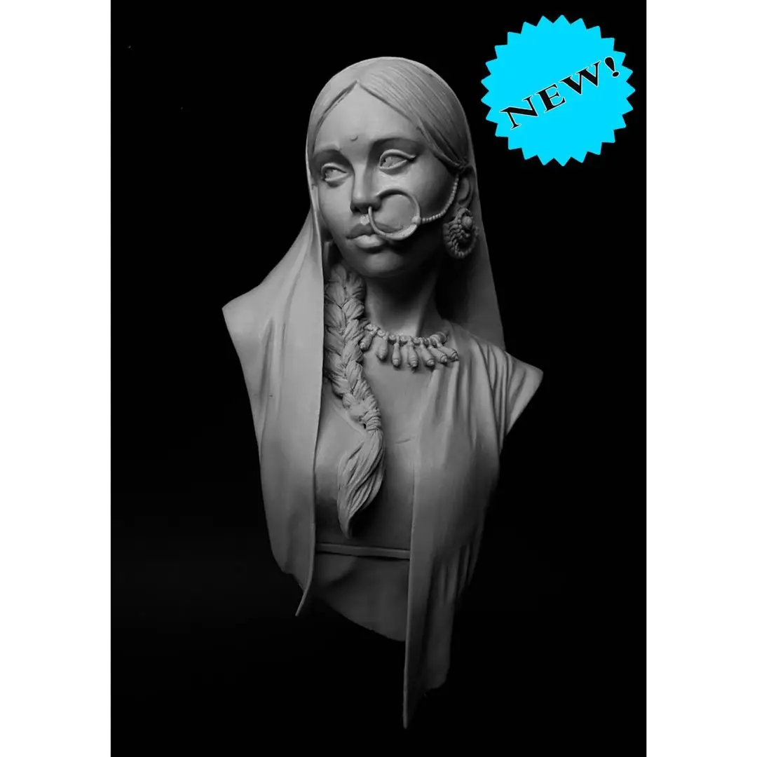 1/10 Resin Model Bust GK，Unassembled and unpainted kit