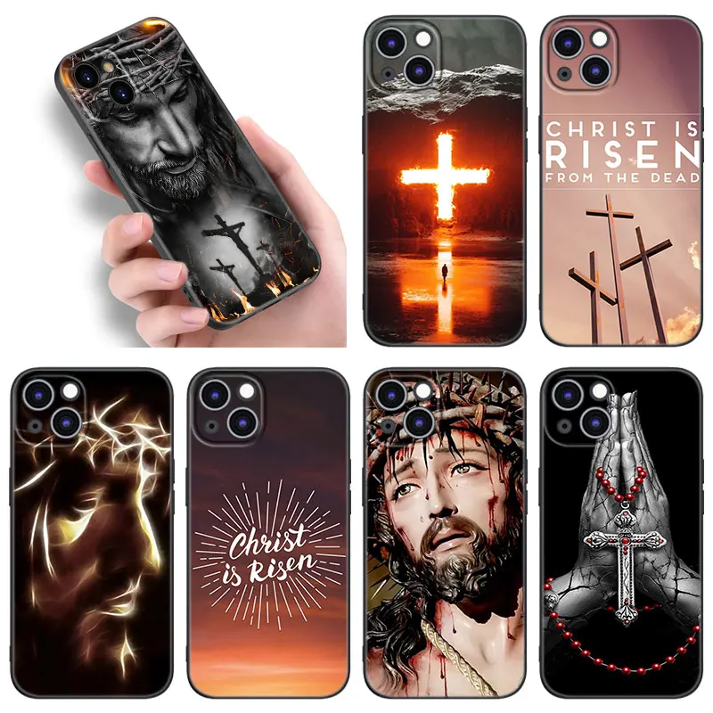 Jesus-Christ-God-Bless-You-Phone-Case-For-Apple-iPhone-12-13-Mini-11-14 ...