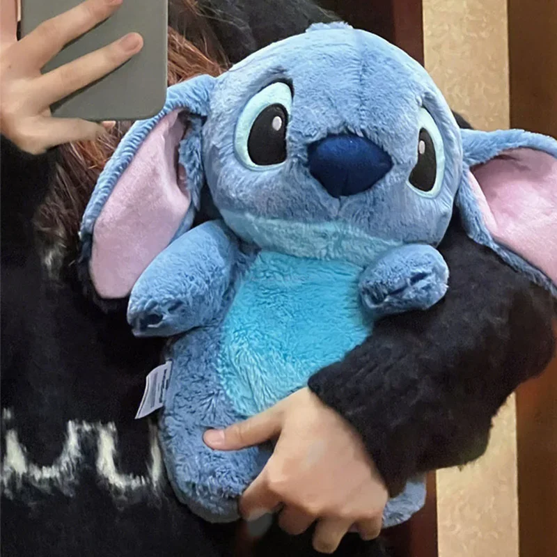 Disney Stitch Plush Hot Water Bottle, Large Electric Heating Pad for ...
