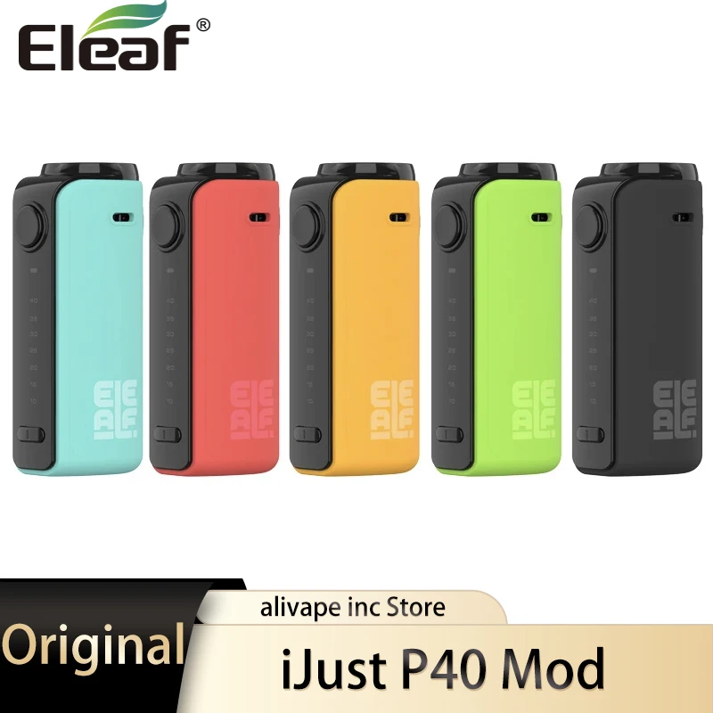 Original Eleaf iJust P40 Mod With 1500mAh Battery 40W Vape Support iJust D20 Pod GTL Coil ...