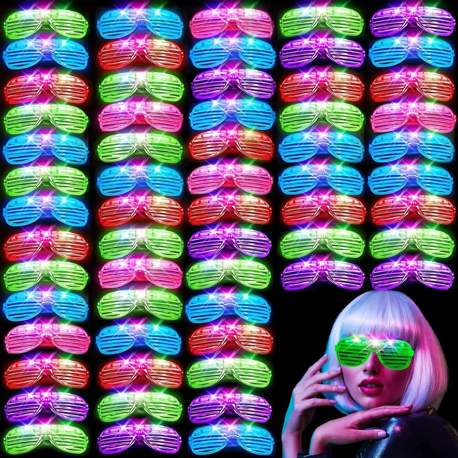 LED-Light-Up-Glasses-Wedding-Glow-In-The-Dark-Party-Neon-Luminous ...