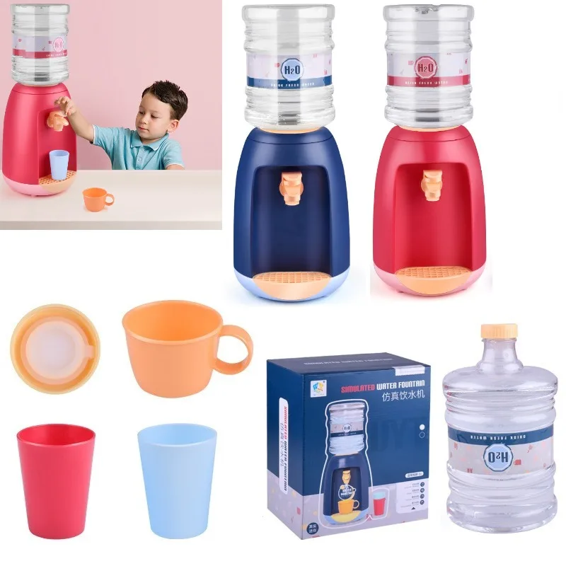 Children-Water-Dispenser-Toy-Mini-Baby-Drinking-Fountain-for-Pretend ...