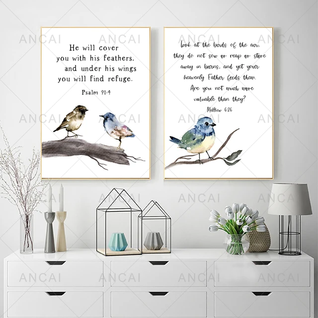 Bible Verse Paintings