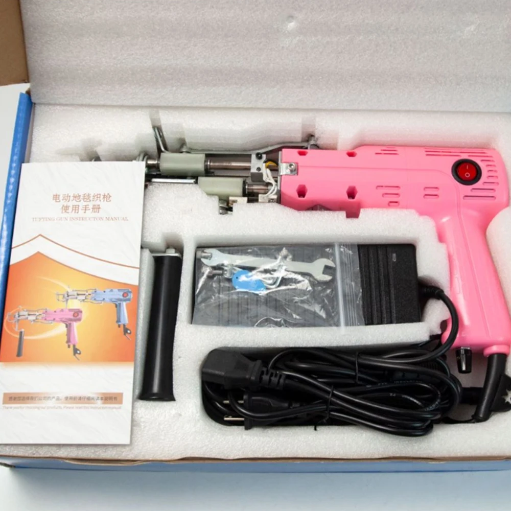 2022 업그레이드된 투인원 터프팅 건 파일 및 루프 파일 모두 절단 전기 터프팅 수공구 건 카펫 직조 플로킹 기계 220w Aliexpress