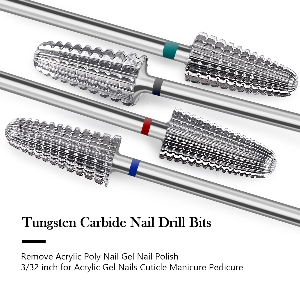 5 in 1 Carbide Tungsten Nail Bit Dual Rotation Volcano/Tornado Milling ...
