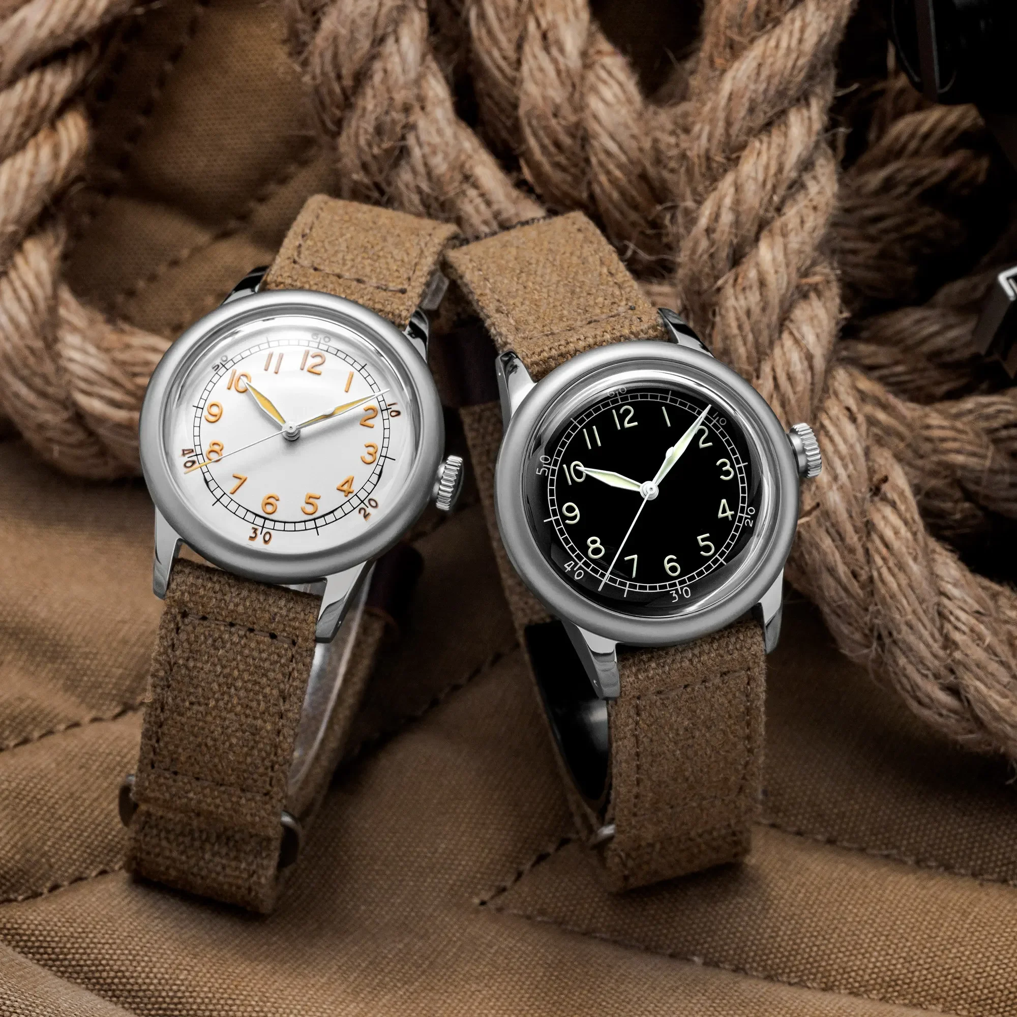 THORN-Watch-For-Men-Retro-World-War-II-Military-Watch-Stainless-Steel ...