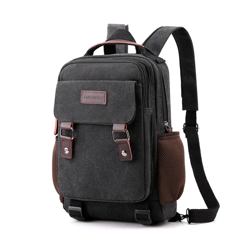 2024-New-Canvas-Chest-Bag-Men-Women-Multifunctional-Shoulder-Backpack ...