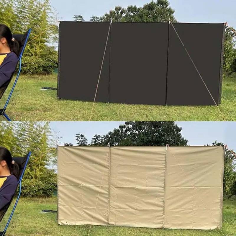 Camp-Stove-Windscreen-Oxford-Wind-Blocker-with-Drawstring-Bag-Sunshade ...