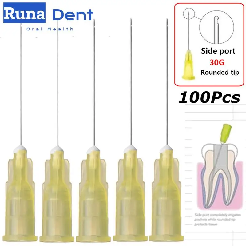 100Pcs-Dental-Sterile-Endo-Dontic-Irrigation-Needle-Irrigation-Needle ...