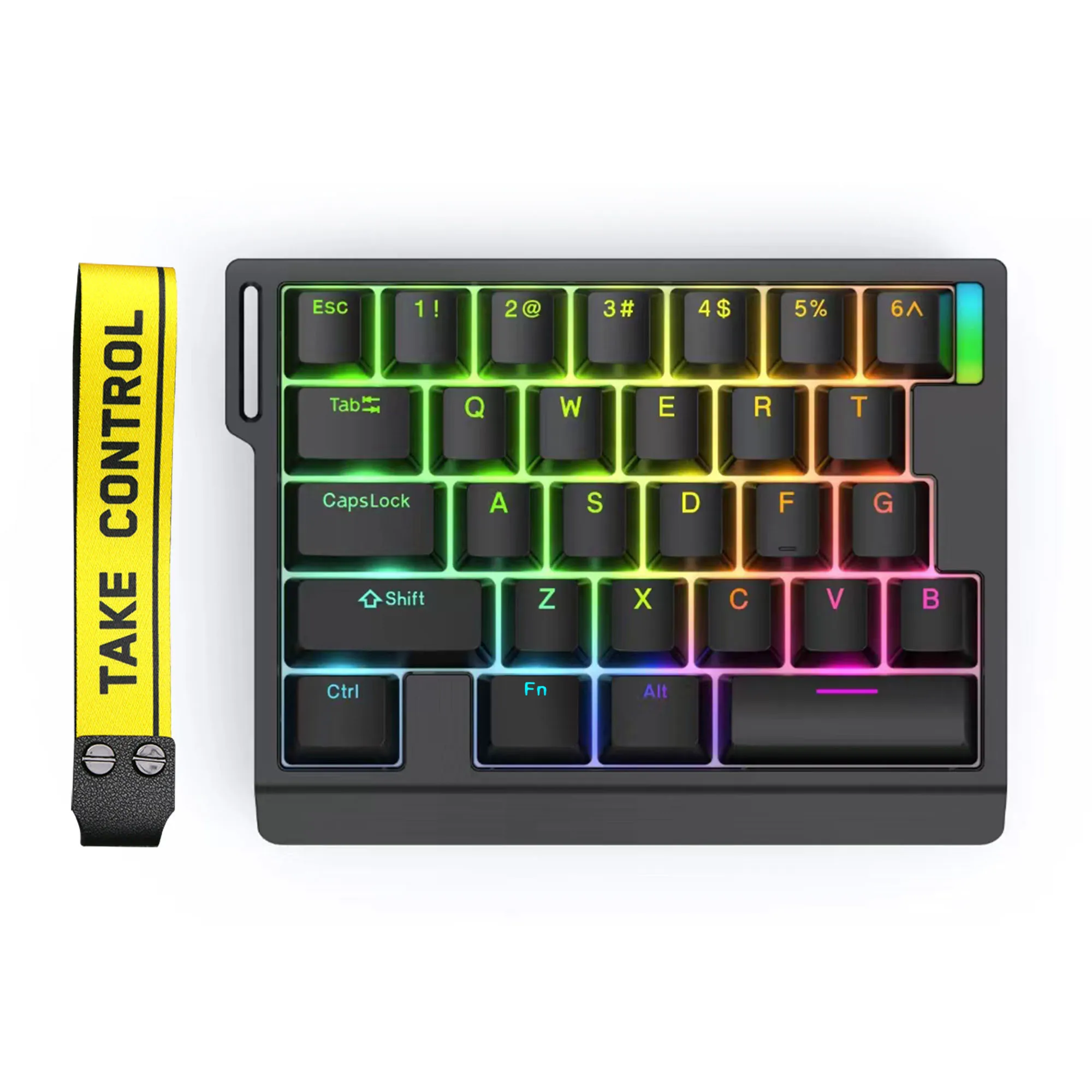 Teclado-mec-nico-HE30-con-una-sola-mano-29-teclas-interruptor-magn-tico ...
